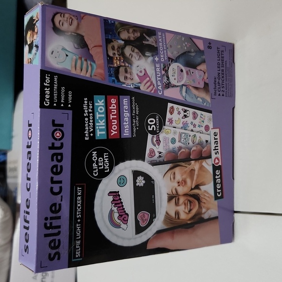 selfie creator | Toys | Selfie Creator Selfish Light Stickers | Poshmark